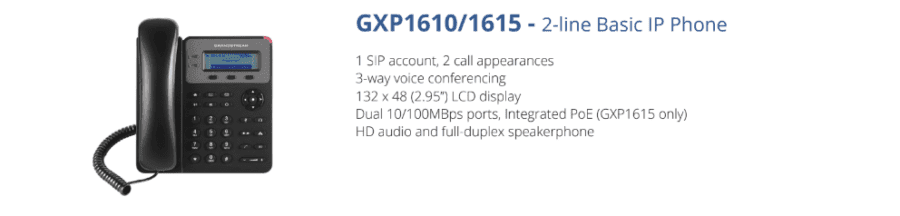 GXP1610 | Điện thoại IP GXP1610 | Điện thoại GXP1610